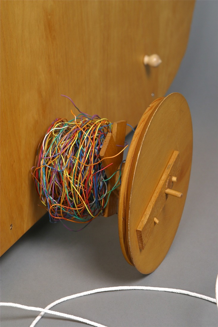 "Duck," 1985, Reworked 2012, Plywood, Ping Pong Balls, Steel, Wire ...